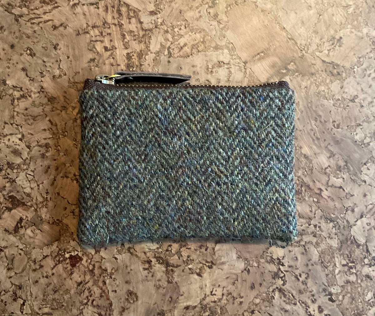 Brown Harris Tweed Purse – Dion Freeman